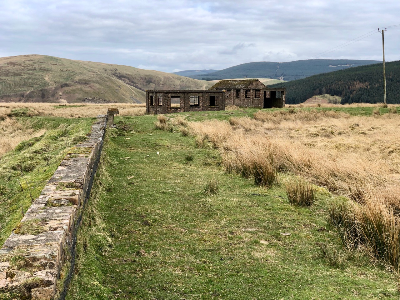 Stobs Camp Target Range Buildings – The Rambling Scot
